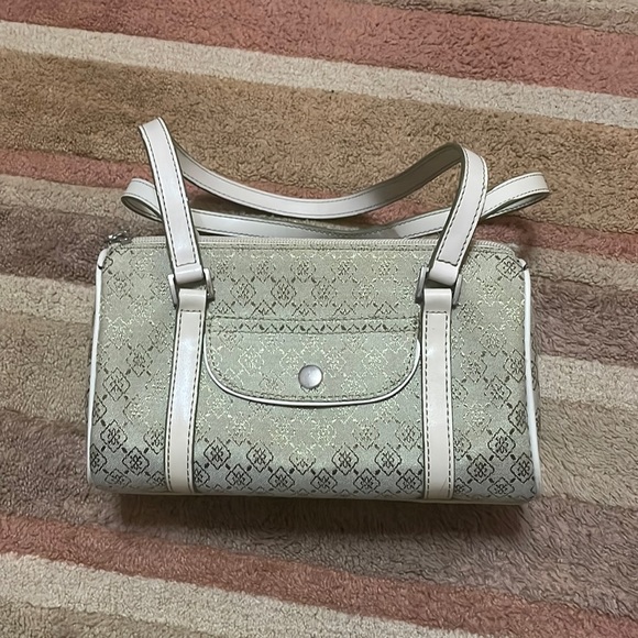 villager | Bags | Small Light Green And Cream Bag | Poshmark